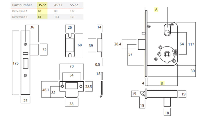 Buy Unit Entry Fire Door Lockset Package Online | Fire Door Factory
