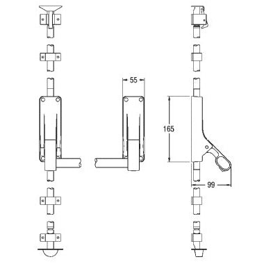 Buy Briton Panic Bar 376E Exit Device Online | Fire Door Factory